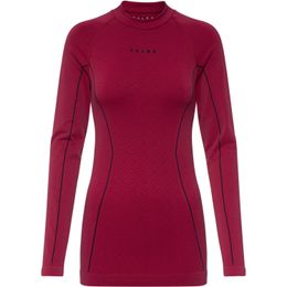 Falke Maximum Warm Funktionsshirt Damen - rot - Gr. L - Polyamid/Elastan/Polypropylen