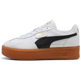 Puma Palermo Elevata Sneaker Damen - wei&szlig; - Gr. 40 - Leder