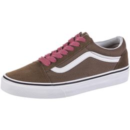 Vans Old Skool Sneaker Damen - braun - Gr. 41 - Suedeleder/Canvas