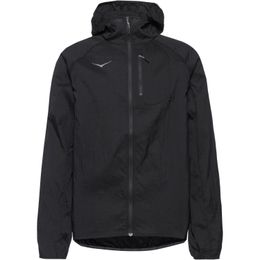 Hoka One One Hoka Skyflow Laufjacke Herren - schwarz - Gr. XL - Polyimid