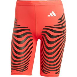 Adidas Adizero Lauftights Damen - rot - Gr. M - Polyester/Elastan