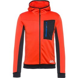 8848 Outdoor Fleecejacke Herren - orange - Gr. XL - Polyester