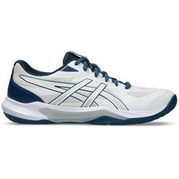 asics Gel-Tactic 13 Hallenschuhe Herren - wei&szlig; - Gr. 42 1/2 - Polyurethan