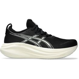 asics Gel-Nimbus 27 Laufschuhe Herren - schwarz - Gr. 42 1/2 - Polyester