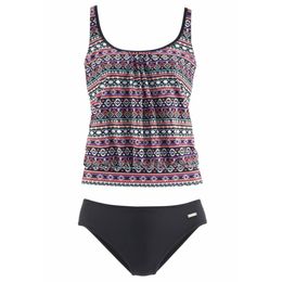 Lascana Tankini Damen Gr&ouml;&szlig;e XXL mischfarben / schwarz
