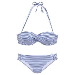 s.Oliver Bikini Damen Gr&ouml;&szlig;e XS kobaltblau / wei&szlig;