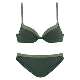 JETTE Bikini Damen Gr&ouml;&szlig;e M gr&uuml;n / oliv
