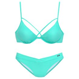 Buffalo Bikini Damen Gr&ouml;&szlig;e L aqua