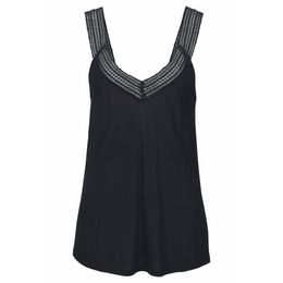 Lascana Top Damen Gr&ouml;&szlig;e XS/S schwarz