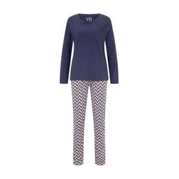 Vivance Pyjama 'Dreams' Damen Gr&ouml;&szlig;e XXS/XS dunkelblau Winterkleid