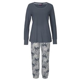 Buffalo Pyjama Damen Gr&ouml;&szlig;e XS anthrazit / offwhite Winterkleid
