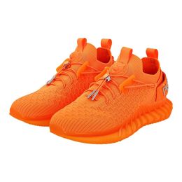 Plein Sport Low-Top Sneaker - Runner Sneaker - Gr. 35 (EU) - in Orange - f&uuml;r Damen