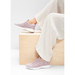 bonprix Komfort-Slip-In-Sneaker aus Soft-Material, lila, Vegan
