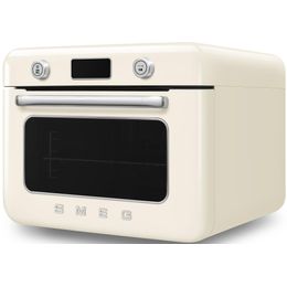 Smeg Multiofen "COF01CREU", B:51cm H:40cm T:50cm, beige, Miniback&ouml;fen