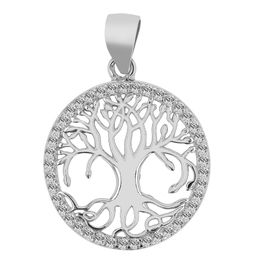 Adelia&acute;s ADELIA ́S Damen Kettenanh&auml;nger "stylischer Schmuck Anh&auml;nger aus 925 Sterling Silber", Silber 925 (Sterlingsilber), silber, Silber 925
