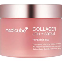 MEDICUBE Gesichtsgel "Medicube Collagen Jelly Cream 50ml", 50mltransparent, Hautpflegemittel, Intensive Anti-Aging-Wirkung: Nano-Collagen & Elastin