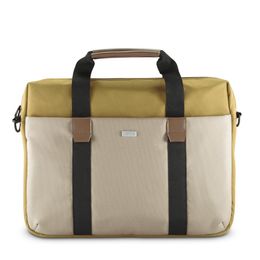 Hama Laptoptasche "Notebooktasche f&uuml;r 34-36 cm (13,3 -14,1 Zoll), Trolleyband", B/H/T: 39cm x 31cm x 5cm, gelb, Taschen, Polyester, Laptopfach,