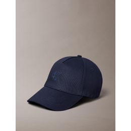 Calvin Klein Damen Baseball Cap, blau, unifarben, Web, Baumwolle, Caps, Regular fit
