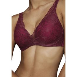 Triumph Damen B&uuml;gel-BH "Body Make-Up Illusion Lace", Gr. 70, rosa, Microtouch, Obermaterial: 51% Polyamid, 35% Polyester, 14% Elasthan, leicht