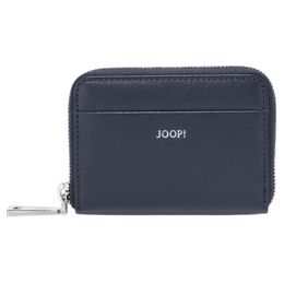 JOOP! Geldb&ouml;rse JOOP "lantea aena purse sh5z", Damen, dunkelblau, Ziegenleder, Basic, Kleinlederwaren, Damen Geldbeutel, Portemonnaie mit Logo