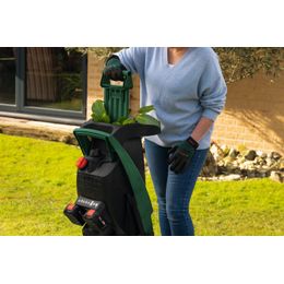 Bosch Home and Garden H&auml;cksler, B:49,3cm H:97,4cm L:45,1cm, gr&uuml;n, BOSCH HOME & GARDEN, H&auml;cksler, "UniversalShredder 2x18V-25", kraftvolle 36V-Leistung durch 2x 18V-Akku