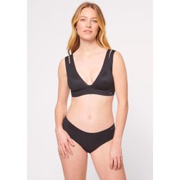 Sloggi Damen Bralette "ZERO Feel Flow", Gr. S, schwarz, Single Jersey, Obermaterial: 62% Polyamid, 38% Elasthan, gemustert, unifarben, BHs, nahtlos,
