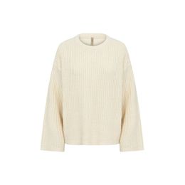 soyaconcept Damen Strickpullover "Soya Concept Sweater SC-REMONE"1620 cream, Gr. XL, Obermaterial: 60% Baumwolle, 40% Polyacryl, Pullover