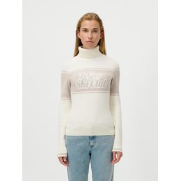 LEGER Damen Rollkragenpullover "Elna, LeGer by Lena Gercke", beige, Gr. 36, Strick, Obermaterial: 52% Viskose, 28% Polyester, 20% Polyamid, Pullover,