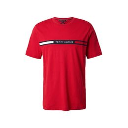 Tommy Hilfiger T-Shirt Herren Gr&ouml;&szlig;e L navy / rot / wei&szlig;