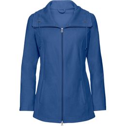 Damen Fleecejacke mit 2-Wege-Rei&szlig;verschluss marine, Gr&ouml;&szlig;e 40