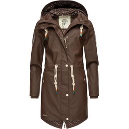 Navahoo Performance Jacket 'Tropical Storm' female Brown size XXL