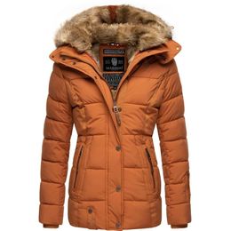 Marikoo Winterjacke 'Nekoo' Damen Gr&ouml;&szlig;e XL cognac / hellbraun