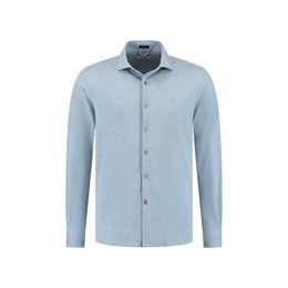 DSTREZZED Button Up Shirt 'The Kirk' male Blue size S