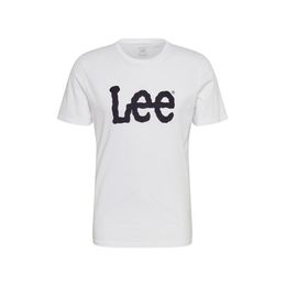 Lee Shirt 'WOBBLY LOGO TEE' male White size XXL