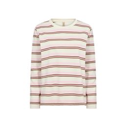 soyaconcept Damen Strickpullover "Soya Concept Sweater SC-BASE"4120c rose combi, Gr. L, Obermaterial: 100% Baumwolle, Pullover