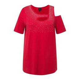 Ulla Popken Shirt female Red size 54-56