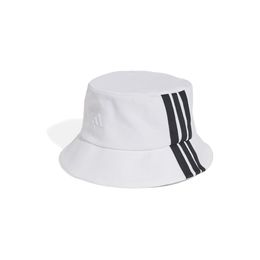 adidas Performance Sporthut '3-Stripes Bucket' Herren Gr&ouml;&szlig;e 54/56 schwarz / wei&szlig;
