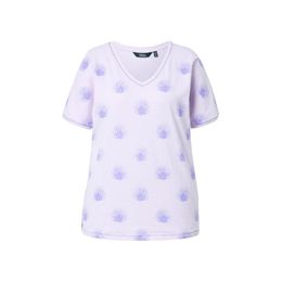 Ulla Popken Shirt Damen Gr&ouml;&szlig;e XXXL/4XL lavendel / helllila