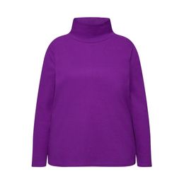 Ulla Popken Pullover Damen Gr&ouml;&szlig;e 4XL/5XL dunkellila