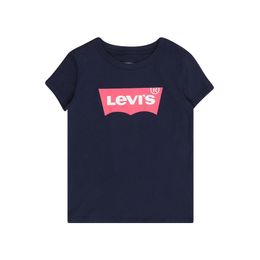 Levi's Kids T-Shirt M&auml;dchen Gr&ouml;&szlig;e 128 navy / pink / wei&szlig;