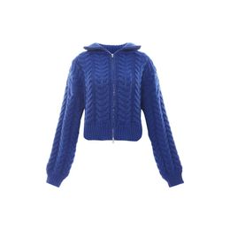 Sookie Strickjacke Damen Gr&ouml;&szlig;e M/L royalblau
