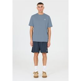 SOS Herren T-Shirt "Mera", blau, Gr. XXL, unifarben, 96% Baumwolle, 4% Elasthan, Shirts, mit weichem Baumwoll-Touch