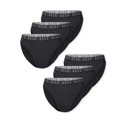 ELLE Panty ' High Leg - ELLE LOGO ' female Black size S