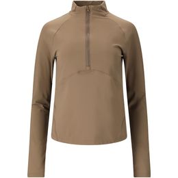 ENDURANCE ATHLECIA Athlecia Performance Shirt 'Midory' female Brown size 38