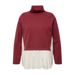 Ulla Popken Shirt female Red, White size 46-48