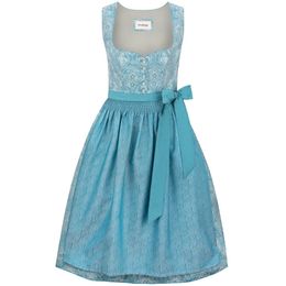 Stockerpoint Dirndl 'Rajana' Damen Gr&ouml;&szlig;e 38 blau / t&uuml;rkis / hellblau