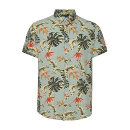 Blend Herren Blusenshirt "Hawaiihemd BHGawai", gr&uuml;n, Gr. L, Obermaterial: 100% Viskose CV., Hemden