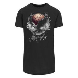 F4NT4STIC Shirt 'Basketball Adler' male Black size XXXL