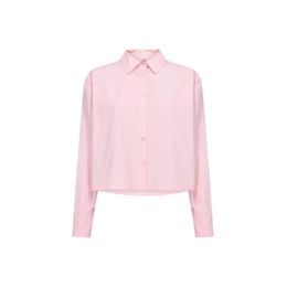 Blusentop soyaconcept "Soya Concept Shirt SC-NETTI", Damen, Gr. XL, 4120 rose, Obermaterial: 53% Polyester, 47% Baumwolle, Blusen Blusentop