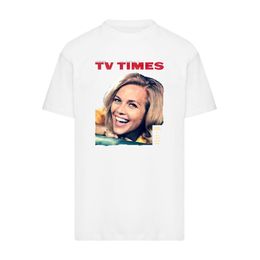 F4NT4STIC T-Shirt 'TV Times Honor Blackman 1964 Cover' Herren Gr&ouml;&szlig;e M mischfarben / wei&szlig;